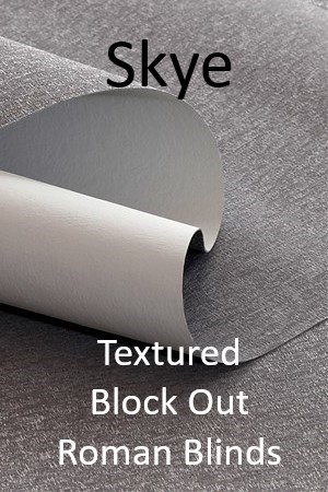 Cheap Skye - Textured Block Out Roman Blinds - Buy & Review Online
